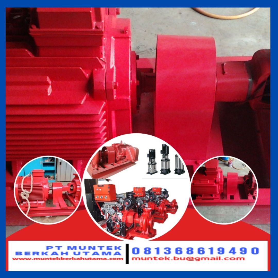 Fabrikasi Pompa Hydrant 500 Gpm, 750 Gpm, 1000 Gpm
